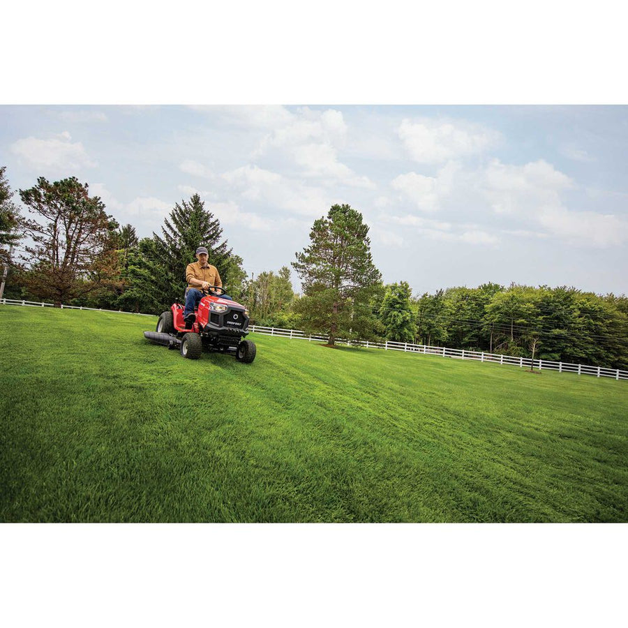 Troy Bilt Bronco 42 Riding Lawn Mower | 547cc Troy-Bilt engine | 42" d ...