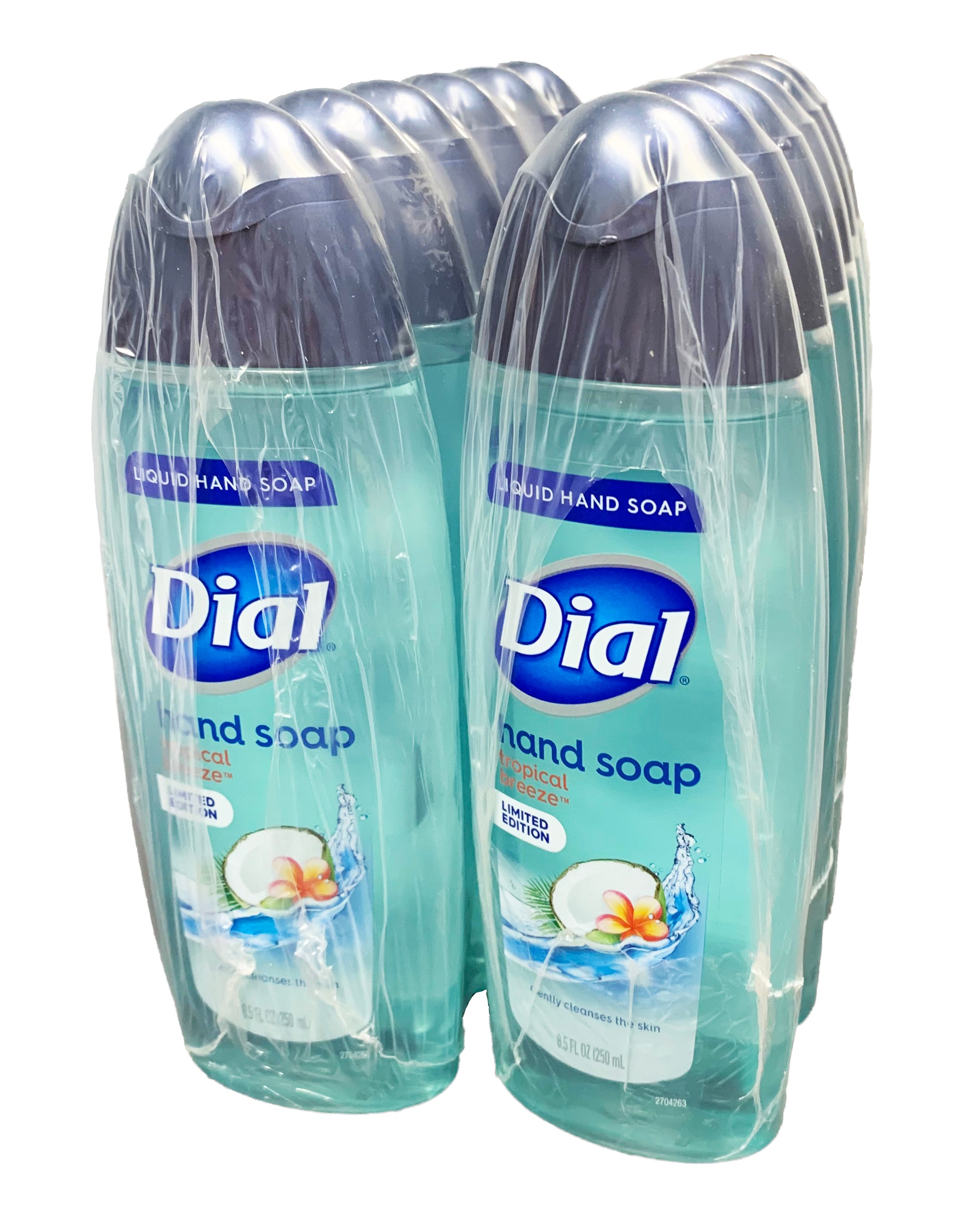 36 Pack | Dial Liquid Hand Soap | Tropical Breeze 8.5 Fl Oz | All Skin ...