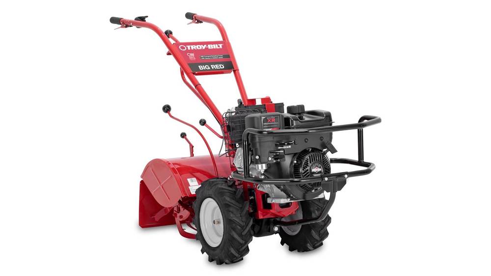 Troy-Bilt Big Red | Forward Rotating Rear Tine Tiller with Electric St ...