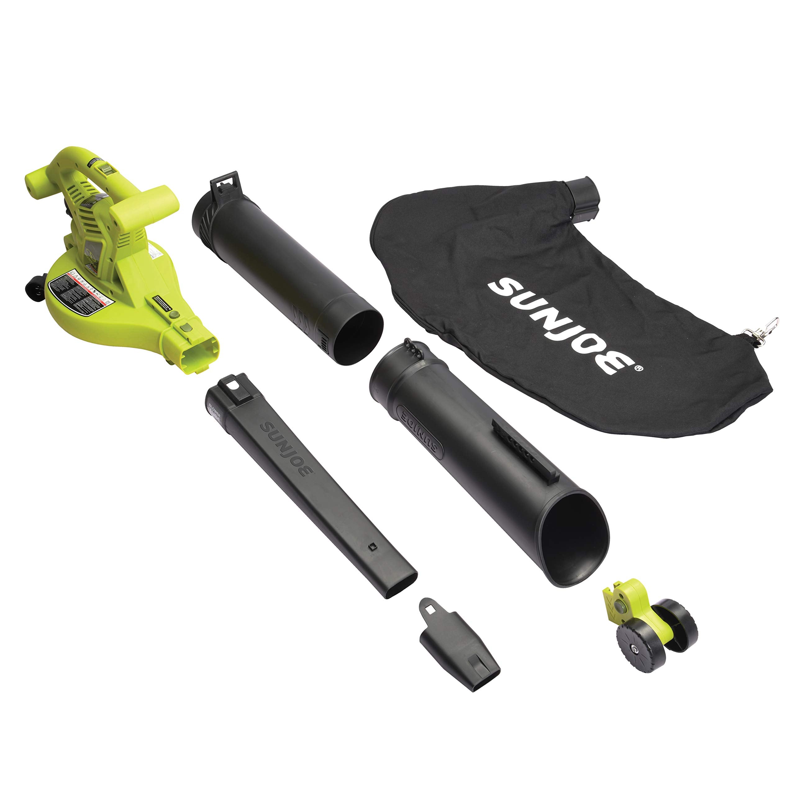 Sun Joe SBJ605E 14 Amp up to 250 MPH 3 in 1 Electric Blower Vacuum M JOE s Factory Outlet