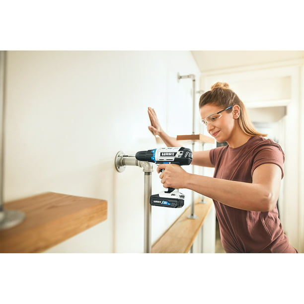 Restored Scratch and Dent HART 20-Volt 3-Tool Combo Kit with 50-Piece ...