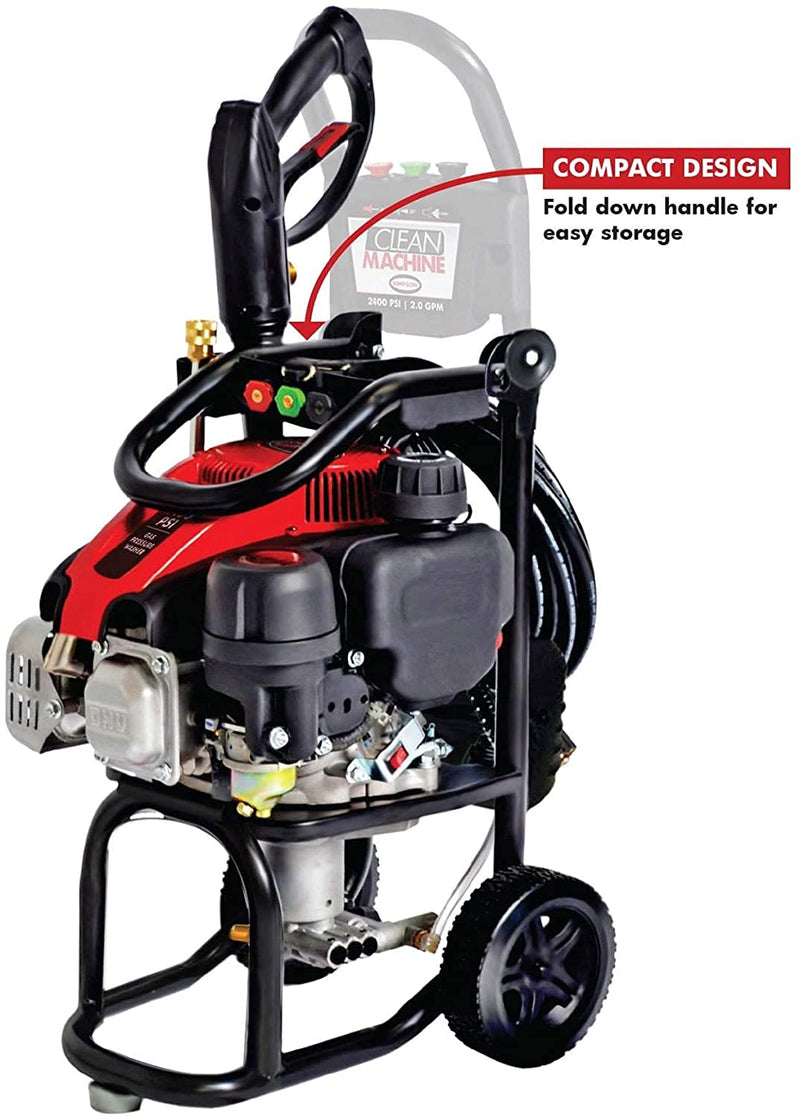 SIMPSON Cleaning CM60912 Clean Machine 2400 PSI Gas Pressure Washer, 2 ...
